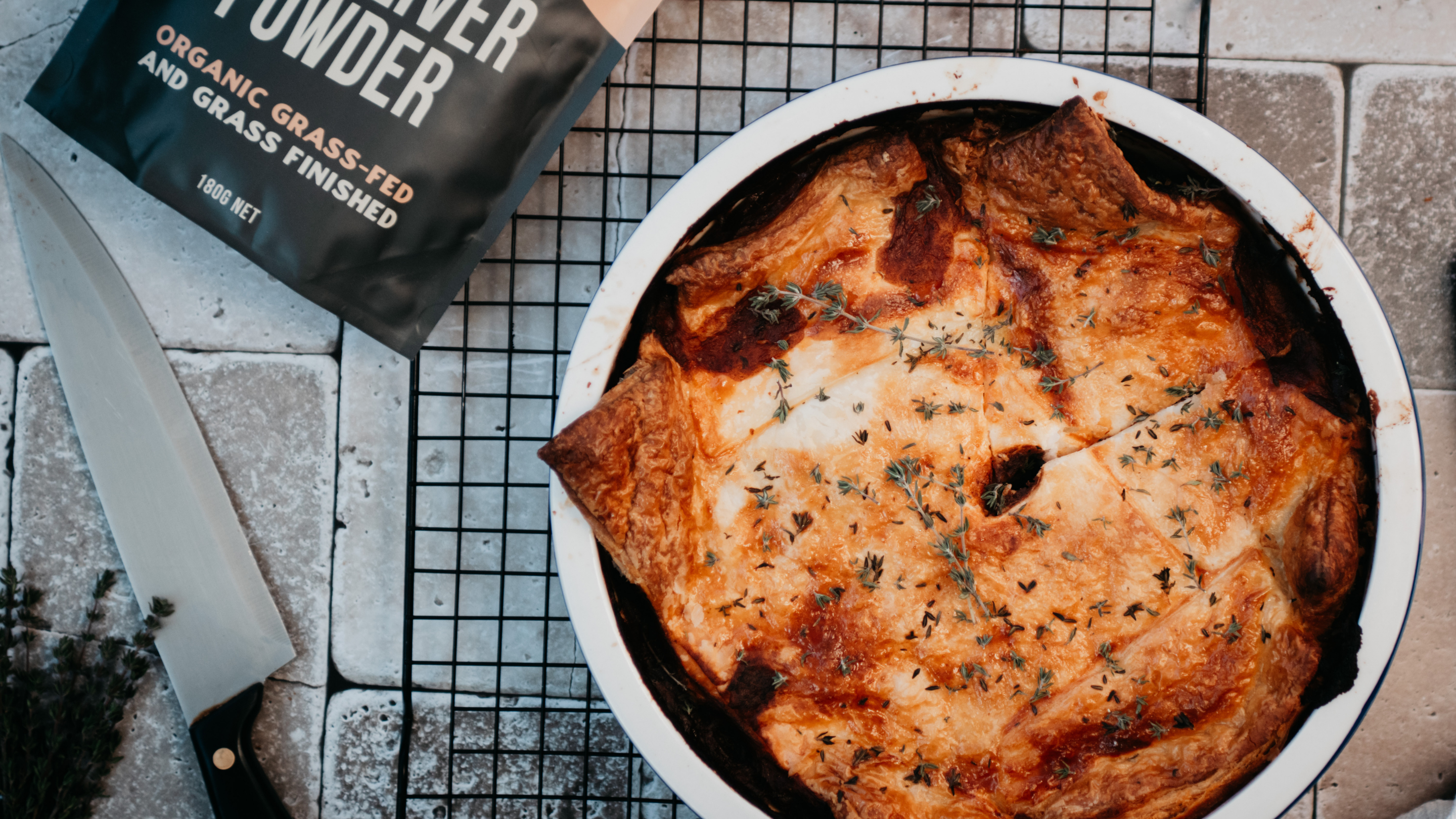 Delicious Gluten-Free Steak and Liver Pie Recipe
