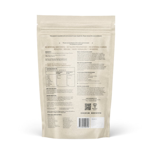 100% Australian Grass-fed Collagen Protein Powder | Chief Nutrition