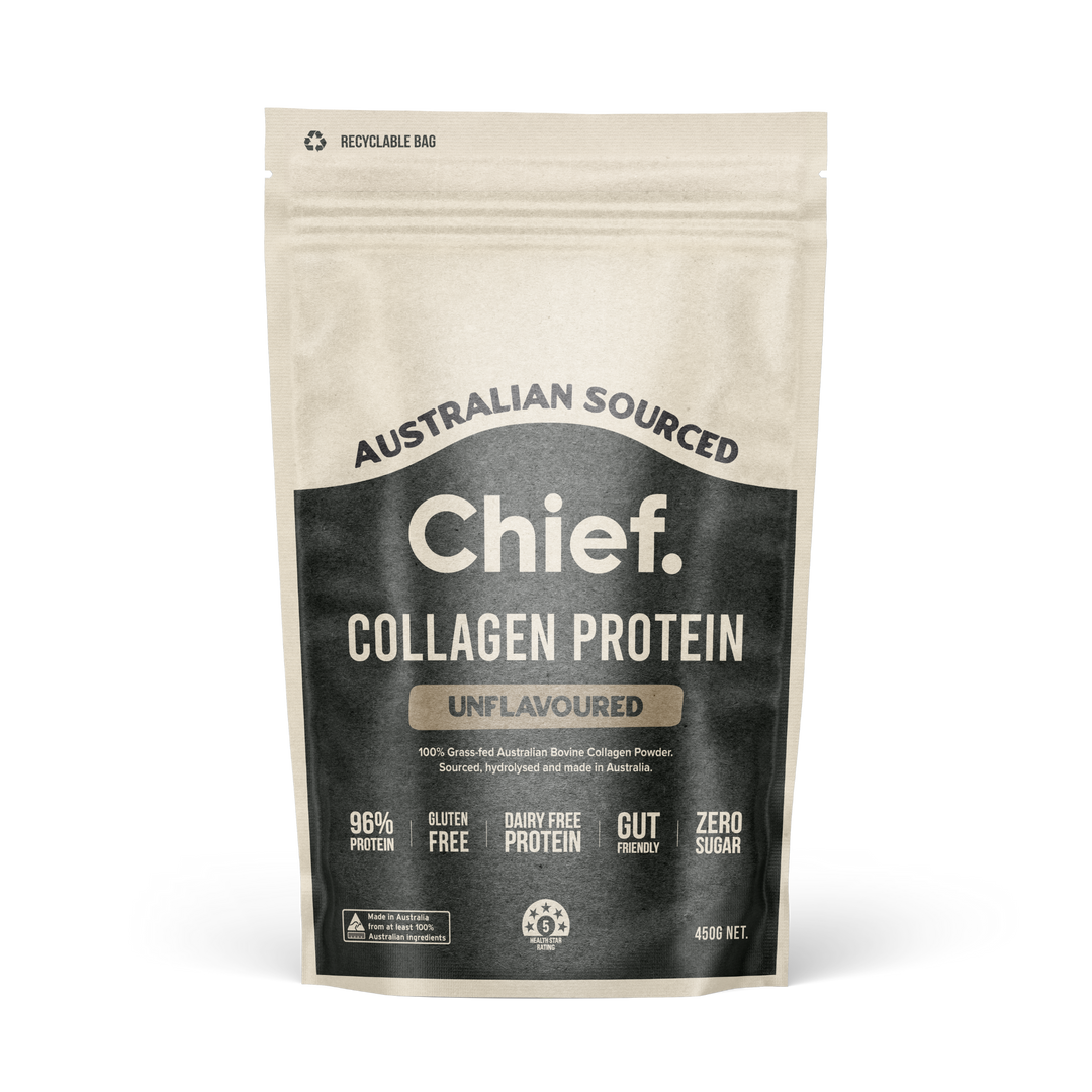 100% Australian Grass-fed Collagen Protein Powder | Chief Nutrition