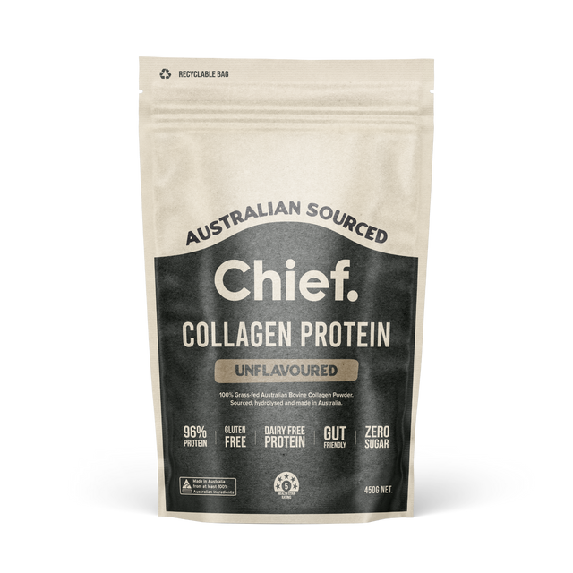 100% Australian Grass-fed Collagen Protein Powder | Chief Nutrition