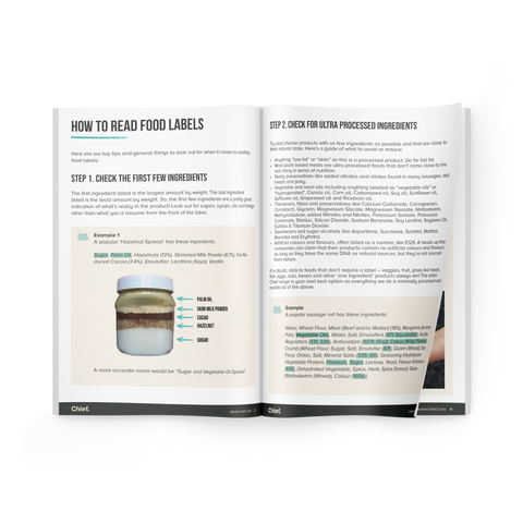 How To Read Food Labels (eBook) - Chief Nutrition