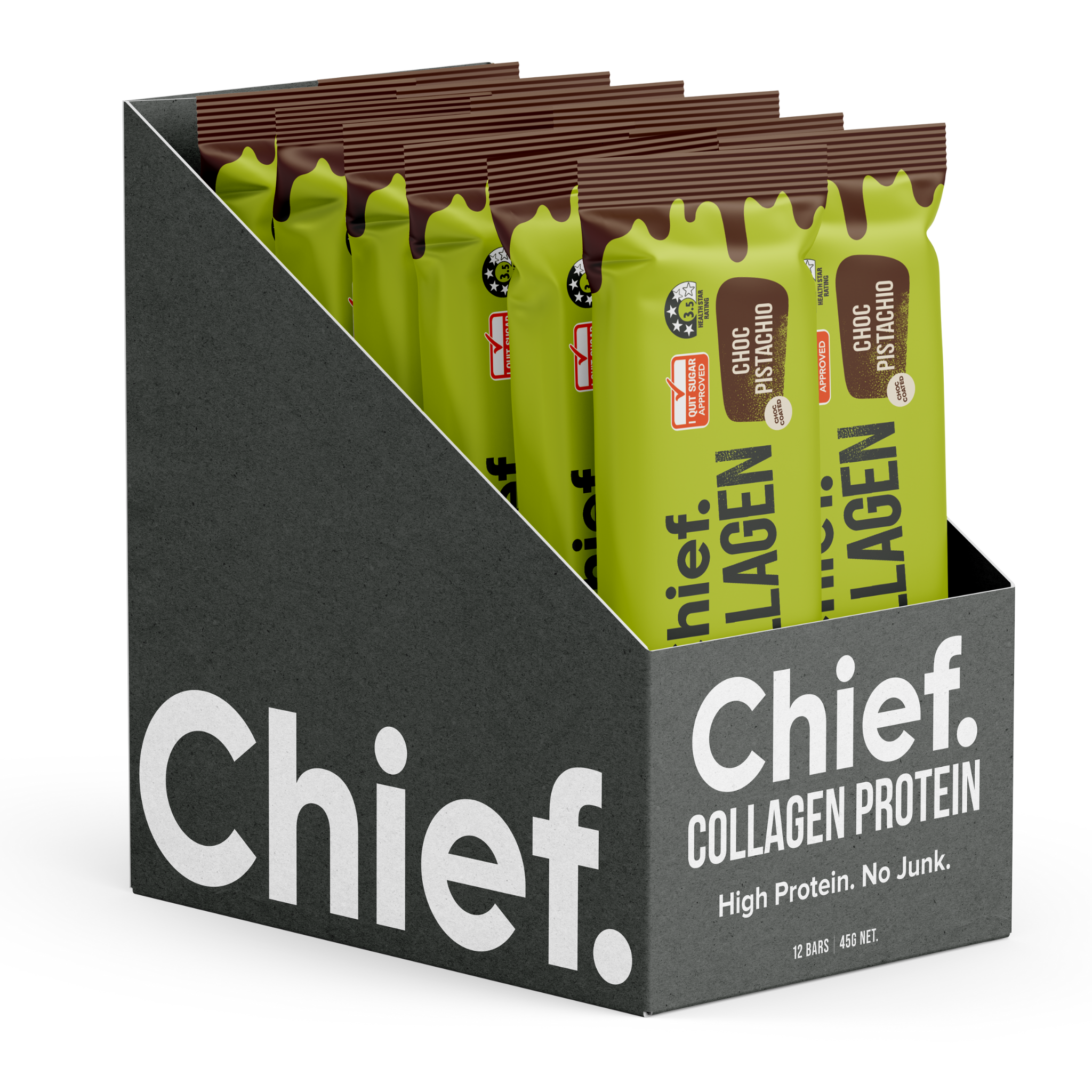 Collagen Protein Bars - Choc Pistachio | Limited Edition! | Buy Online