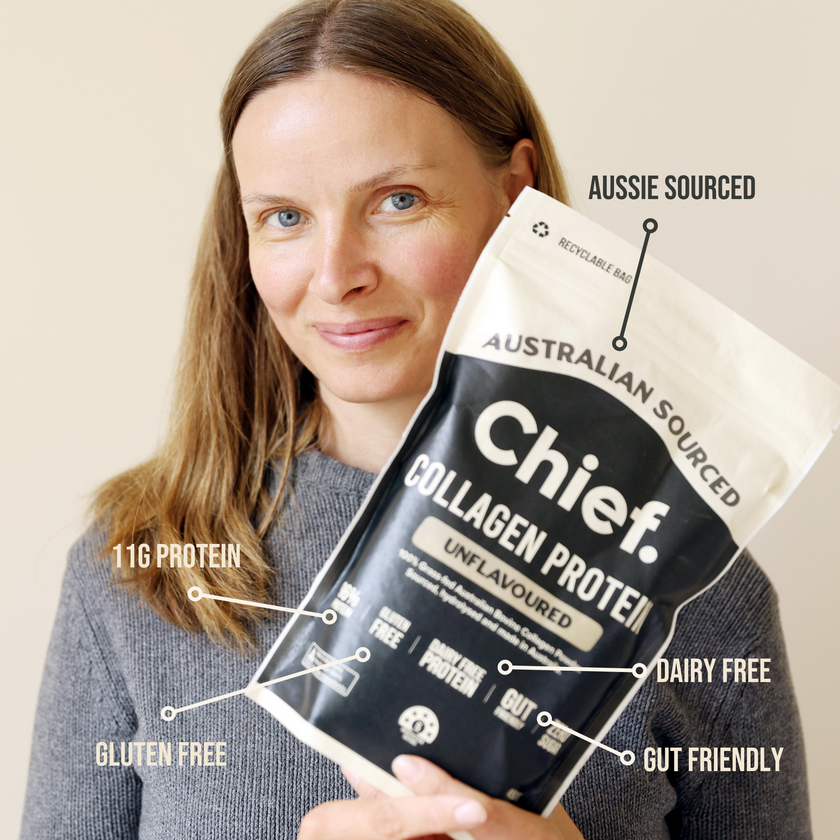 Unflavoured Australian Collagen Protein Powder | Chief Nutrition ...