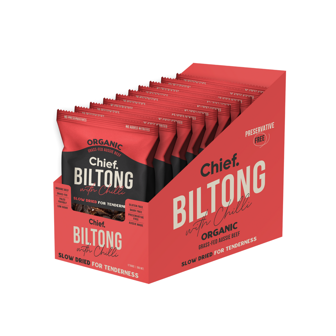 Organic Beef Biltong | Chief Nutrition