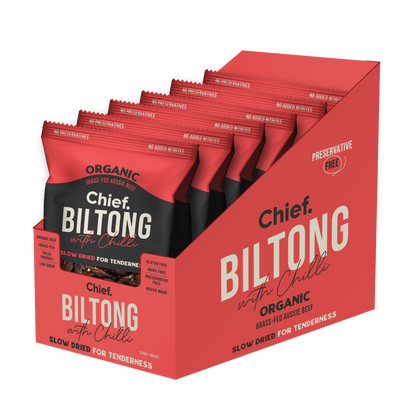 Organic Beef Biltong | Chief Nutrition